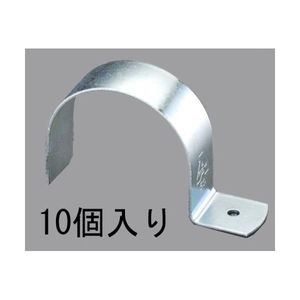●径称…40A●サイズ…t：1.6mm、C：25mm●適合管外径…48.6mm●材質…スチール（電気亜鉛めっき）●SGP管用●ねじ穴径（G）…5mm●入数は10個入りです。