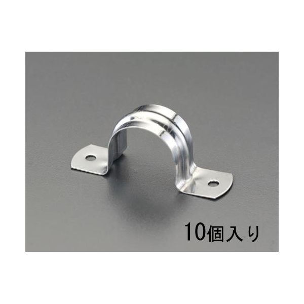 エスコメーカーお問い合わせ：06-6532-6226●径称…40A●適合管外径…48.6mm●材質…ステンレス(SUS430)●ステンレス鋼管用●ねじ穴径…4mm●入数は10個入りです。
