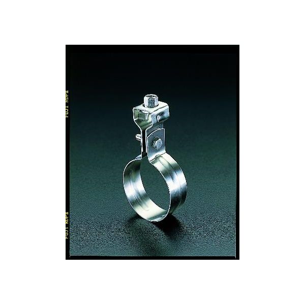 ●径称…50A●適合管外径…60.0mm●サイズ…H：82mm●材質…SUS304●吊ボルト径…W3/8”●VP管用●提灯式吊バンド●ステンレス製VP管用品吊バンドにタンをセットしました。　