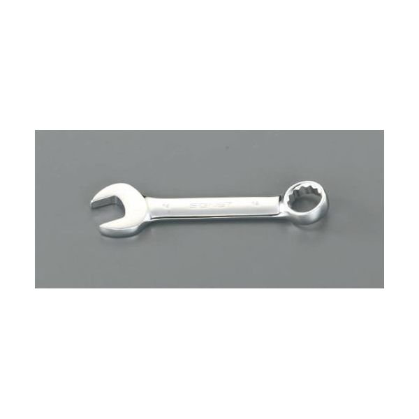 エスコメーカーお問い合わせ：06-6532-6226●対辺…12mm●全長…104mm●厚み…5.8×7.4mm●重量(g)…37●材質…クロムバナジウム鋼(クロムメッキ仕上)●12ポイント●15°タイプ●ミラー仕上げ●手の平サイズのショー...