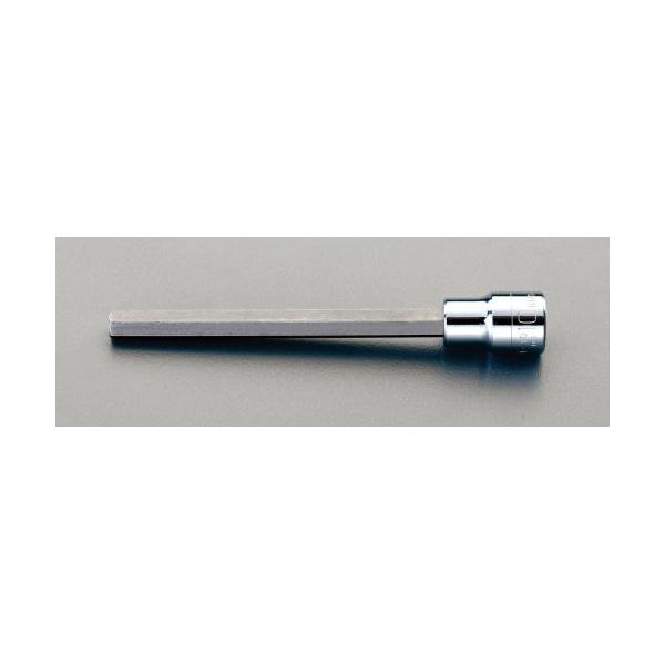 エスコメーカーお問い合わせ：06-6532-6226●差込角…1/2”●全長…165mm●対辺(mm)…10●材質…スチール●軸長…127mm