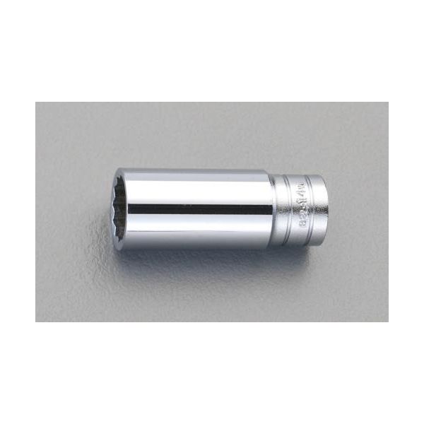 ●差込角…1/4”●全長…50mm●対辺(mm)…14●外径(mm)…20　
