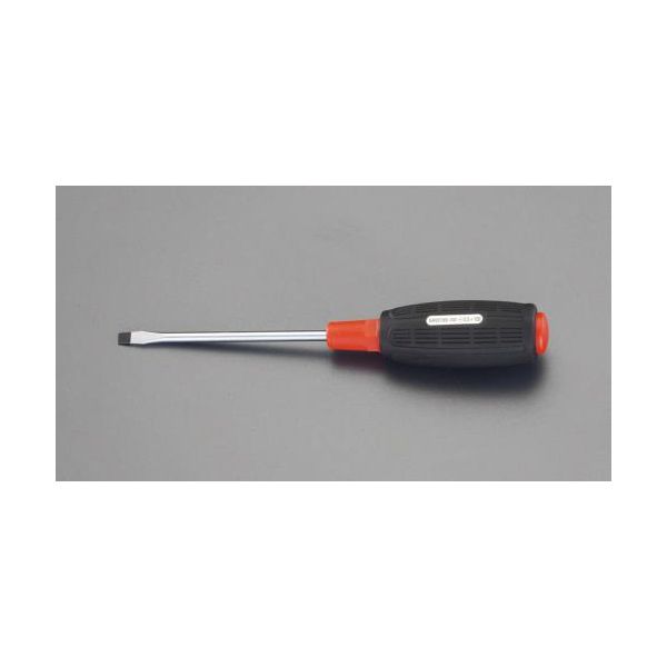 エスコメーカーお問い合わせ：06-6532-6226●刃幅×刃厚…5.5×0.8mm●軸長…75mm●グリップ材質…エラストマー(電気は通しません。)●滑りにくく、力の入るスリット形状●グリップエンドは握りやすい六角形状●先端マグネット付●...