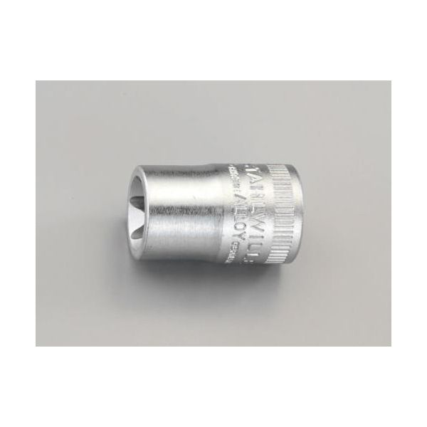 エスコメーカーお問い合わせ：06-6532-6226●差込角…3/8”●サイズ…E10●全長(L;mm)…28●先端内形寸法(mm)…9.4●ソケット部外径(d1；mm)…13●差込部外径(d2；mm)…16.5●ソケット奥内径(d3；mm...