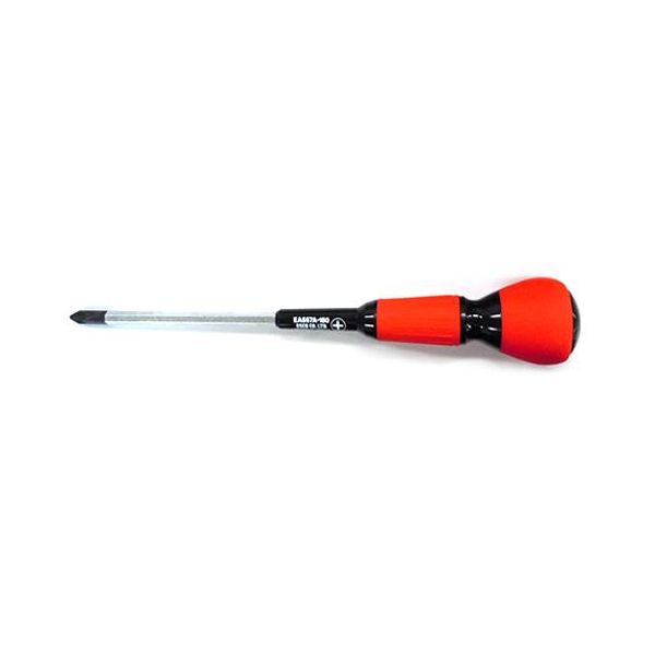 エスコメーカーお問い合わせ：06-6532-6226●先端…＃2●軸径…6.3mm●軸長…150mm●ハンドルは手の平に収まる抜群のフィット感●押しながらトルクもよく伝わるグリップ形状●六角軸形状●生産国…日本●マグネット付