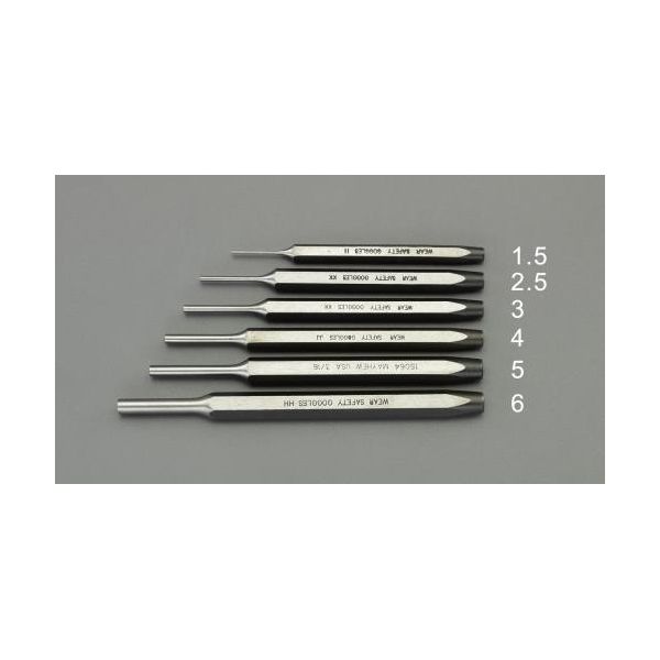 エスコメーカーお問い合わせ：06-6532-6226●材質…S2合金●先端径…4.8mm●全長…133mm●ロックウェル硬さ…53〜57