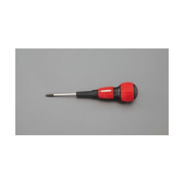 エスコメーカーお問い合わせ：06-6532-6226●サイズ…6mm●軸長…100mm●ボールポイント付●ハンドルは手の平に収まる抜群のフィット感●押しながらトルクもよく伝わるグリップ形状●生産国…日本