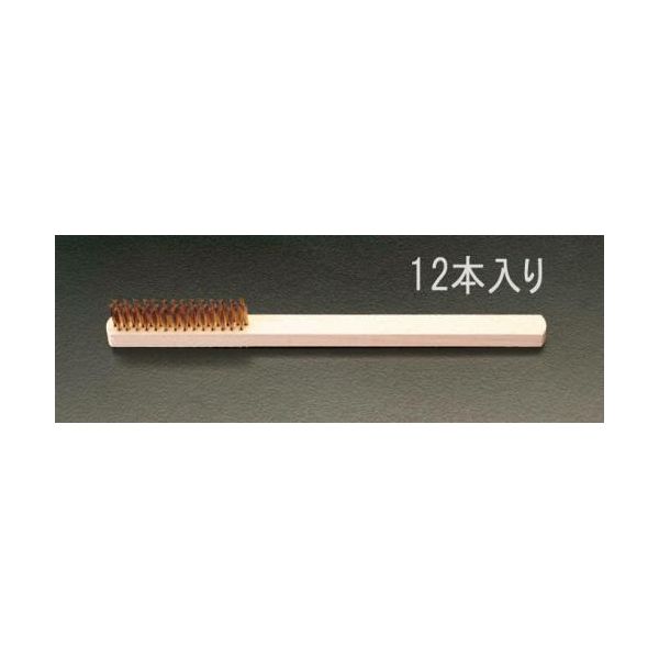 ●全長…235mm●毛丈…15mm●線径…0.15mm●入数…12本●行数…4行●ブラシサイズ…12×73mm●柄の厚み×幅…9×18mm　