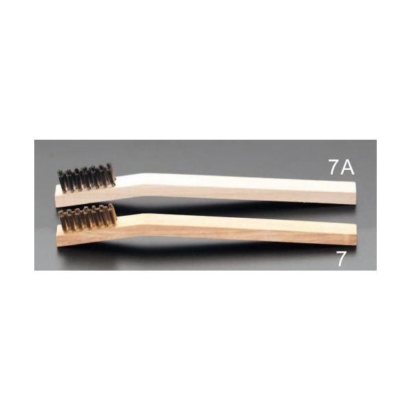 ●行数…3行●ブラシ材質…ステンレス●全長…200mm●ブラシサイズ…8×35mm●毛丈…12mm●線径…約0.15mm　