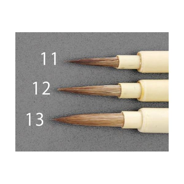 ●イラスト、レタリングの細部用●材質…イタチ毛●サイズ…大●全長…200mm●毛丈…19mm●毛幅…3mm●油性用　