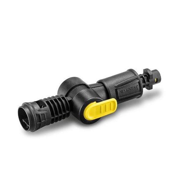 エスコメーカーお問い合わせ：06-6532-6226●全長…214mm●180°回転します。●洗浄個所によりアクセサリーを適した角度で利用したい時に便利です。●トリガーガンとアクセサリーの間に取付ご使用下さい。