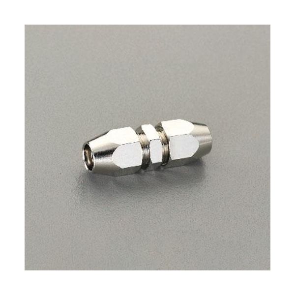 ●適合ホースサイズ…内径φ6.5mm×外径φ10mm●材質…真鍮(ニッケルメッキ)●使用圧力…1.5MPa●使用温度…-15〜60℃(凍結なきこと)　