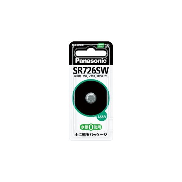 エスコメーカーお問い合わせ：06-6532-6226●規格…SR726SW●1.55V●入数…1個●時計用●直径×高さ(mm)…7.9×2.6