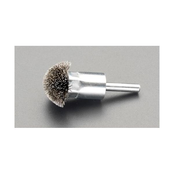 ●軸径…6mm●線径…0.3mm●最大回転数…6000rpm●外径…30mm●毛丈…15mm●材質…ステンレス　
