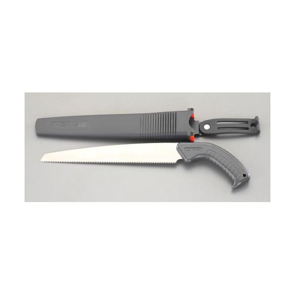 ●全長…420mm●刃長…270mm●用途…垣根つくりなどに最適●刃材質…高炭素刃物鋼●ピッチ…3.5mm●適用材…竹挽き、塩ビパイプ、樹脂材、合板など●替刃式●樹脂ハンドル・サヤ(樹脂)付　