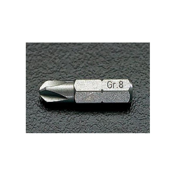 エスコメーカーお問い合わせ：06-6532-6226●商品名…871/1●六角シャンク…1/4”●サイズ…＃8●全長…25mm