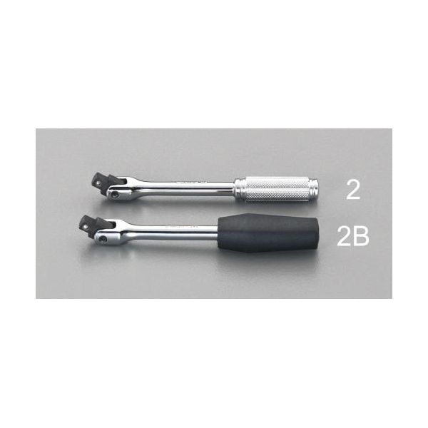 ●差込角…1/4”●全長…130mm●グリップ…ローレット　