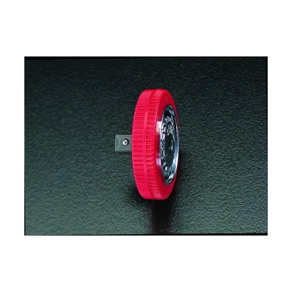 エスコメーカーお問い合わせ：06-6532-6226●差込角…3/8”●全長…27.5mm●サイズ…φ55×27.5(H)mm●送り角…5°