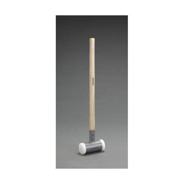 ●材質…頭：ナイロン、柄：ヒッコリー●頭径…80mm●全重量…4.0kg●全長…880mm●替ヘッド…EA575HE-110●ヘッド交換方法…ヘッド部をバイスで固定した状態でハンドルを持ち上げるとヘッド部が外れます。その後替えヘッドと本体を...