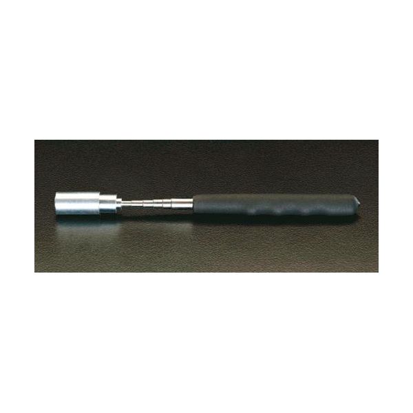 ●マグネット径…12mm●吸着能力…2.25kg●重量(g)…90●伸縮長…200〜832mm●ハンドル径…17mm●ヘッドサイズ…φ19×49mm●グリップは水や濡れた手でも滑りにくいクッショングリップ●ヘッドを締め込むとライトが点灯し、...