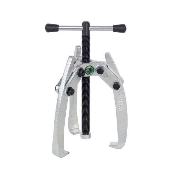 エスコメーカーお問い合わせ：06-6532-6226●最大直径…80mm●アーム深さ…80mm●重量…0.35kg●引張強度…1.5t●爪…3本●バッテリー端子、精密機械等に●プーラー型(外掛け)●爪懐長(mm)…8●爪厚(mm)…2〜4●...