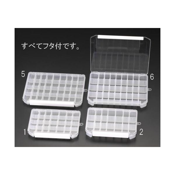 エスコメーカーお問い合わせ：06-6532-6226●商品名…クリアケースC-1200ND●材質…本体：ポリプロピレン、フタ：ポリカーボネート樹脂(超高強度)●角が従来の直角でない為、バッグなどに入れる際の引っ掛かりを防止します。●サイズ(...