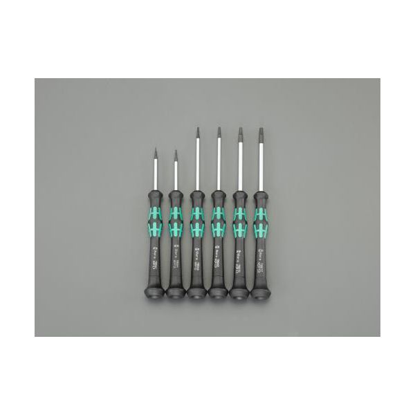 エスコメーカーお問い合わせ：06-6532-6226●…7点セットEA550MF-0.9 　0.9x40mm 精密ドライバー(Hexagon) EA550MF-1.3 　1.3x40mm 精密ドライバー(Hexagon) EA550MF-1...