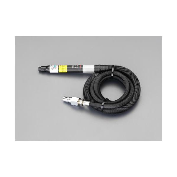 エスコメーカーお問い合わせ：06-6532-6226●ハンドル長…135mm●重量…130g●使用圧力…0.62MPa●エアー消費量…142L/min●回転数…60，000rpm●吸入口…Rc(PT)1/4”●チャックサイズ…3mm●ホース...