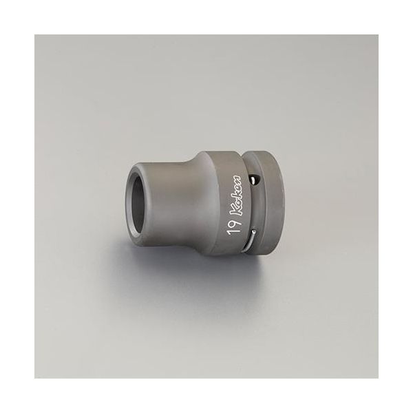 エスコメーカーお問い合わせ：06-6532-6226●差込角…1”●対辺…19mm●外径…43mm●全長…72mm