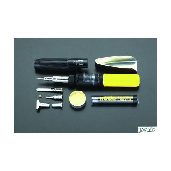 ●能力…30〜100W●全長…220mm●最高温度…半田ごて：500℃トーチ：1300℃●カートリッジ容量…20ml●使用時間…約120分(中火で)●ガスはブタンガス(EA916WR-10A)をお使い下さい　