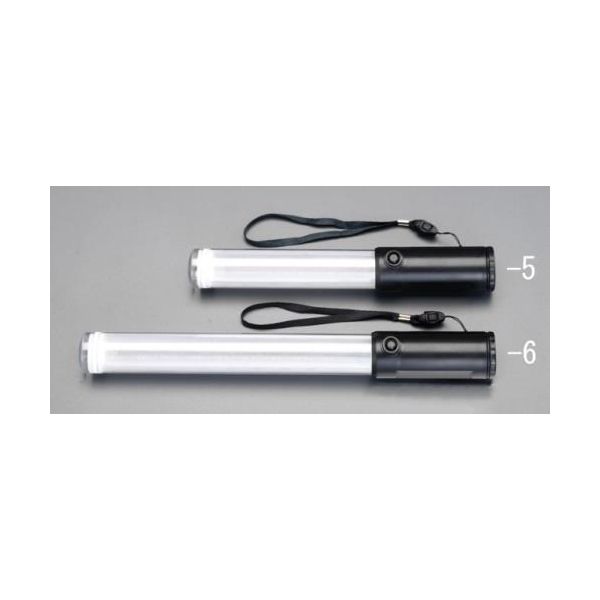 ●材質…本体：ポリカーボネイト、　　　　　　グリップ：ABS樹脂●光源…赤色LED×9灯、青色LED×9灯、白色LED×1灯●電源…単3乾電池×3本(別売)●スイッチを押して発光パターン変更　赤色LED点滅→青色LED点滅→白色LED点灯→...