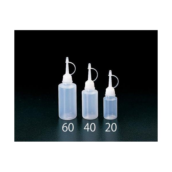 ●材質…ポリエチレン●ノズル長…30mm●容量…20ml●胴径×高さ…φ27×97mm　