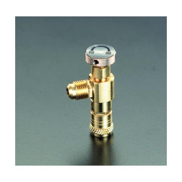 ●全長…57〜62mm●チャージホース先端に取付けて使用することにより冷媒の吹出しがなく安全に作業できます。●適用冷媒…R12・R22・R502等●接続径…UNF7/16-20×UNF7/16-20　