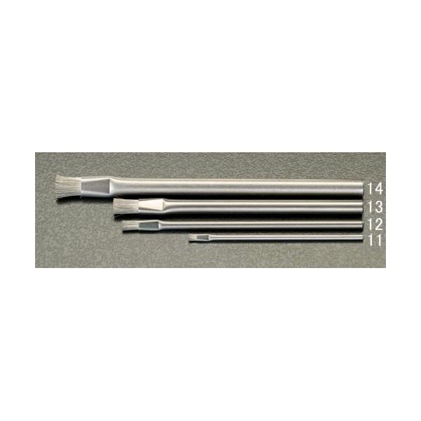 ●ブラシ材質…ステンレス●ハンドル材質…ステンレス●線径…0.076mm●全長…115mm●毛幅…4.8mm●毛丈…8.0mm　