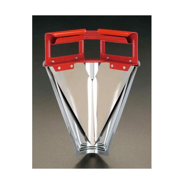 エスコメーカーお問い合わせ：06-6532-6226●用途…18L缶開缶用カッター●材質…スチール●サイズ…V部分：140×140mm、高さ：290mm●重量…840g●18L角缶の開かんに使用する缶切です。