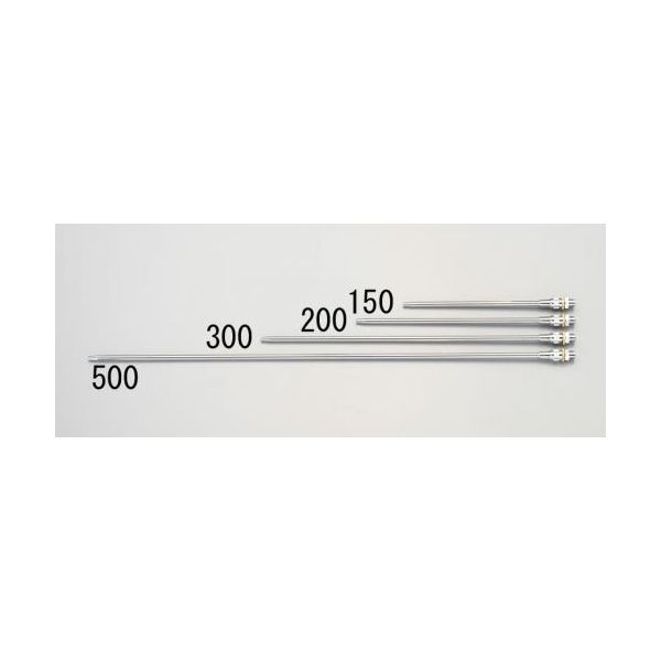 エスコメーカーお問い合わせ：06-6532-6226●ノズル長…200mm●パイプ径…6mm●穴径…2.0mm●材質…銅（クロムメッキ加工）●取付ねじ…G(PF)1/8”●エアー噴出量…135L/min●エアー流量調整付
