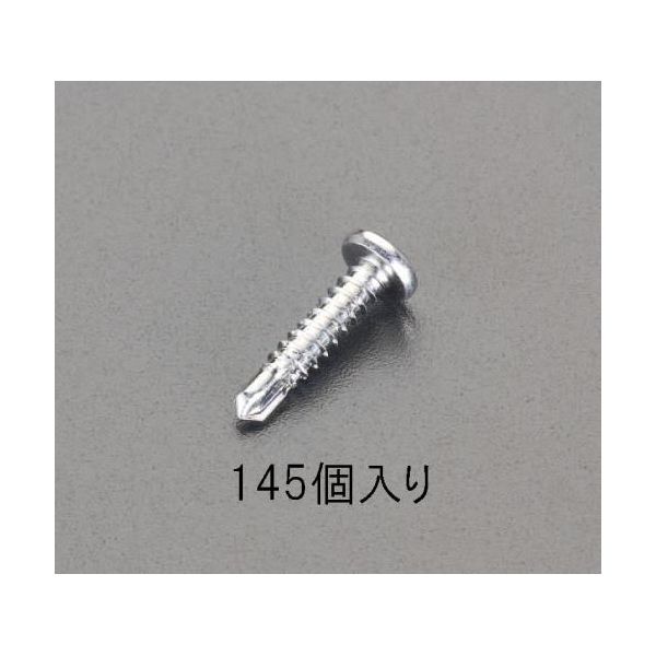 ●材質…鉄(三価クロメート)●頭形状…(＋)ナベ頭●サイズ…4×16mm●先端がドリルになっている為、下穴が必要ありません。●入数…145個●重量…243g（1パック）　