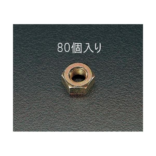 ●材質…鉄(クロメート)●並目ねじ●サイズ…M8●ピッチ…1.25●六角対辺(mm)…13●入数…80個●六角ナットの形状分類は「1種」です。　