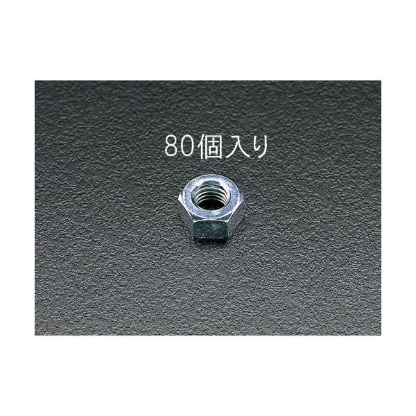●材質…鉄(ユニクロメッキ)●並目ねじ●サイズ…M5●ピッチ…0.8●六角対辺(mm)…8●入数…80個●六角ナットの形状分類は「1種」です。　