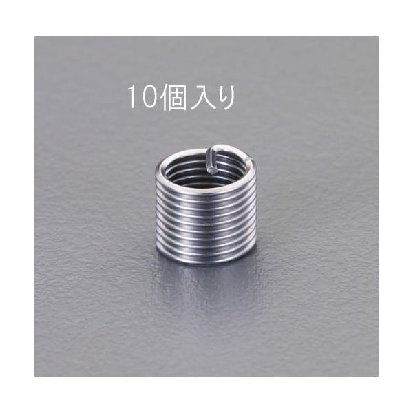 ●商品名…リコイルパケット●材質…ステンレス(SUS304)●サイズ…M6-1.0●全長…9mm●全長とは、穴にいれた時の長さです。 穴に入れる前の全長は表記サイズよりやや短くなります。●入数…10個●下穴サイズはねじサイズ+0.3mmのド...