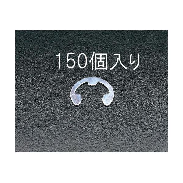 ●材質…バネ鋼●仕上…三価クロメートメッキ●適合軸径…4mm●入数…150個　