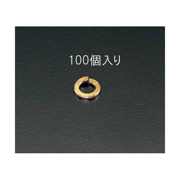 エスコメーカーお問い合わせ：06-6532-6226●材質…鉄(クロメートメッキ)●呼…M10●内径×外径×厚み(mm)…10.2×18.4×2.5●入数…100個