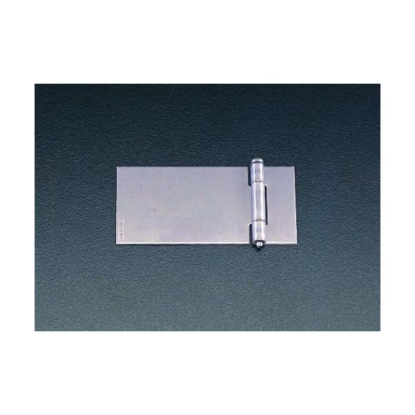 エスコメーカーお問い合わせ：06-6532-6226●長さ（短×長）…22×84mm●幅…50mm●厚み…2.3mm●材質…ステンレス(SUS304)●生地●用途…配電盤等の電機設備用に●取付ねじ無し