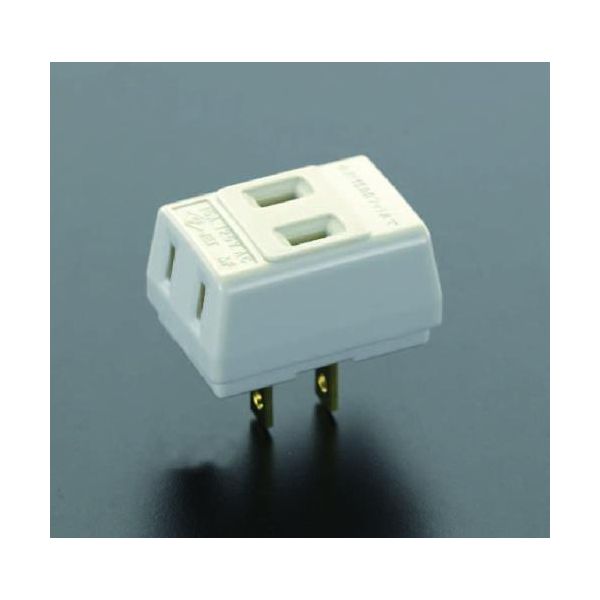 エスコメーカーお問い合わせ：06-6532-6226●定格…15A・125V(1，500W)●コンセント…3口●サイズ…44×30×24.5(H)mm