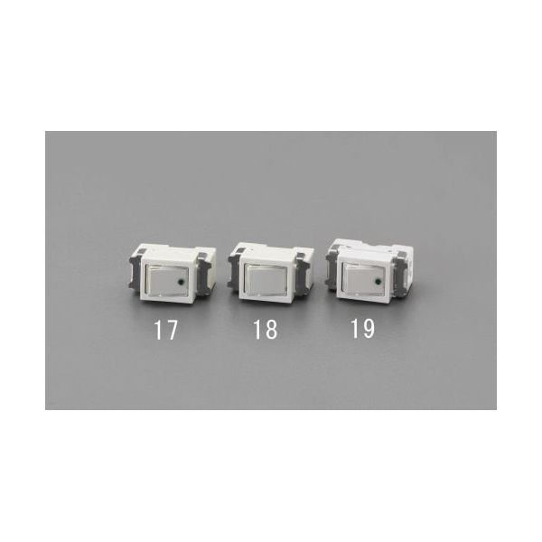 エスコメーカーお問い合わせ：06-6532-6226●定格容量…15A 300V●速結式ねじなし端子構造●サイズ…44.6×22.7×34(D)mm●RoHS対応品●仕様…片切
