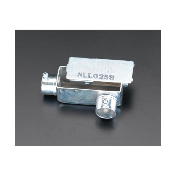 エスコメーカーお問い合わせ：06-6532-6226●呼び…E19●サイズ…90×33×35mm●材質…スチール●L形二方出