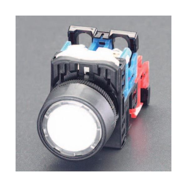 ●富士電機●パネルカットφ22、φ25mm共用●定格…AC/DC 250V 10A●φ22mmスイッチ●接点仕様…1a1b●材質…本体：ポリカーボネイト●モメンタリ形●LED球…AC/DC24V●サイズ…30×92×44mm●型式…AR22...