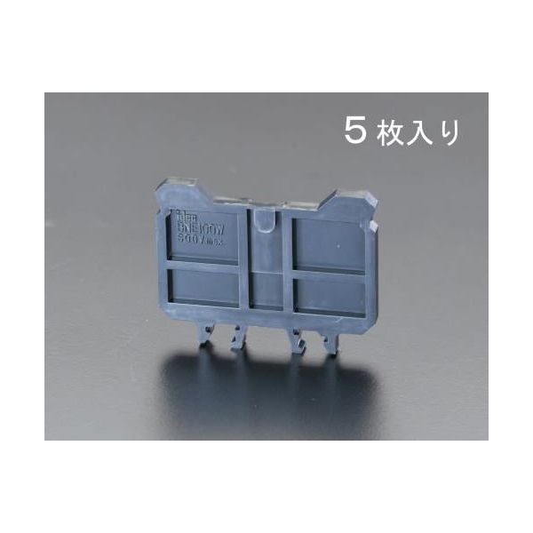 エスコメーカーお問い合わせ：06-6532-6226●入数は5枚入りです。●適合端子台…EA940DG-27●サイズ(mm)…63×50.5(H)