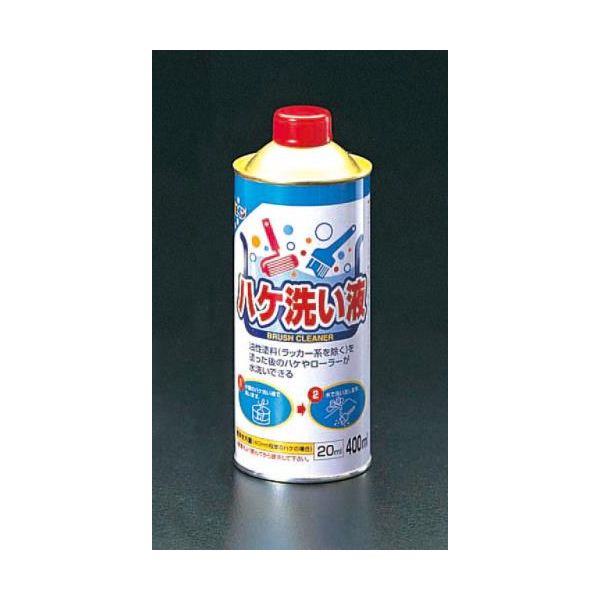 ●内容量…400ml●油性塗料（ラッカー系を除く）を塗った後の刷毛やローラーの洗浄液です。●ごく少量のこの洗い液で洗ったのち、水洗いできるので使用量がごくわずかで済みます。●水性塗料を使った後の刷毛の洗浄や固化防止にもお使いいただけます。●...