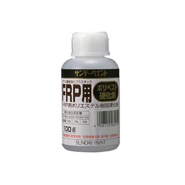 ●EA942ES-1〜-18用、ポリエステル樹脂に添加する硬化剤です。●気温により添加量が異なります。●硬化剤は必ずハカリで計算して添加して下さい。●添加量(重量比)…10〜15℃、添加量＝10％、主剤：硬化剤＝100：10　15〜25℃、...